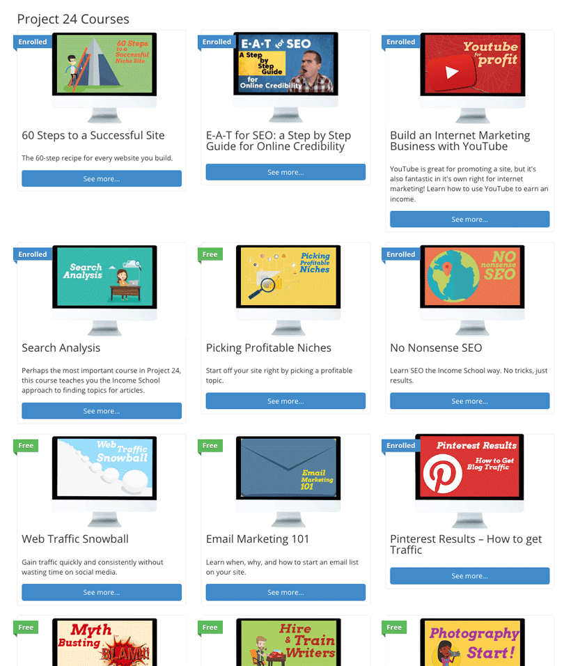 Income School Project 24 Review – 33 Things To Know