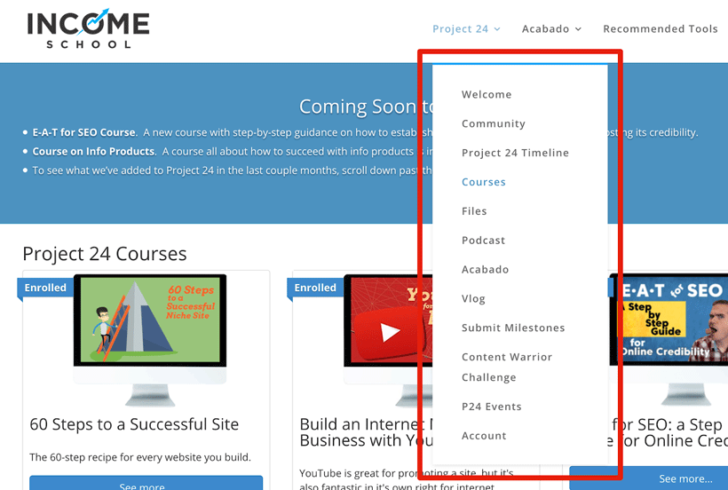 Income School Project 24 Review – 33 Things To Know