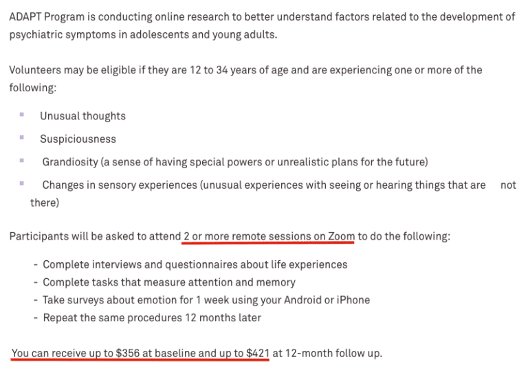 34 Sites for Paid Research Studies + Focus Groups