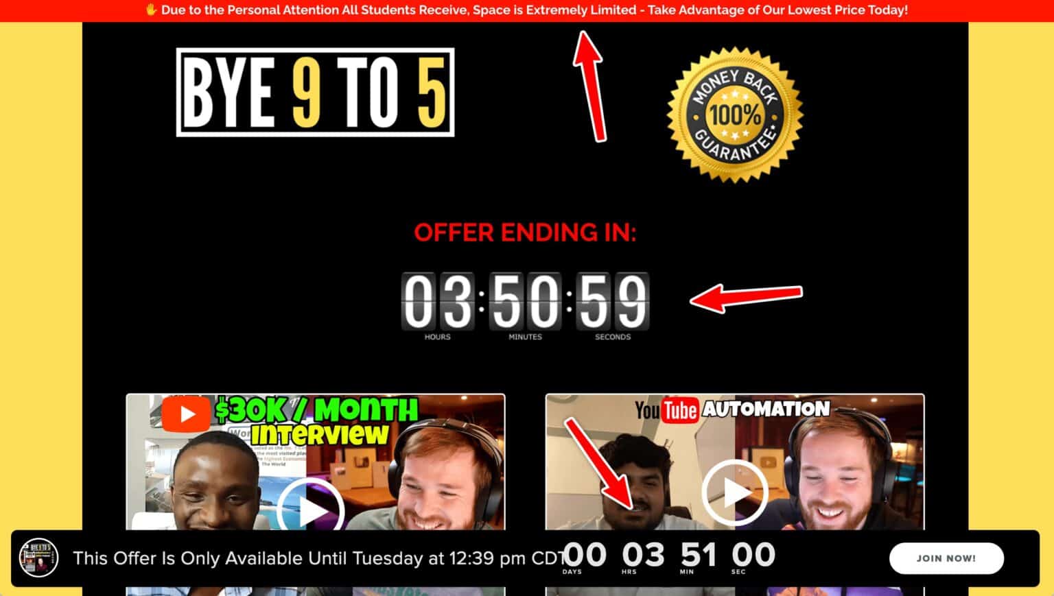 Bye 9 To 5 Review (Jordan Mackey Faceless YouTube Course)